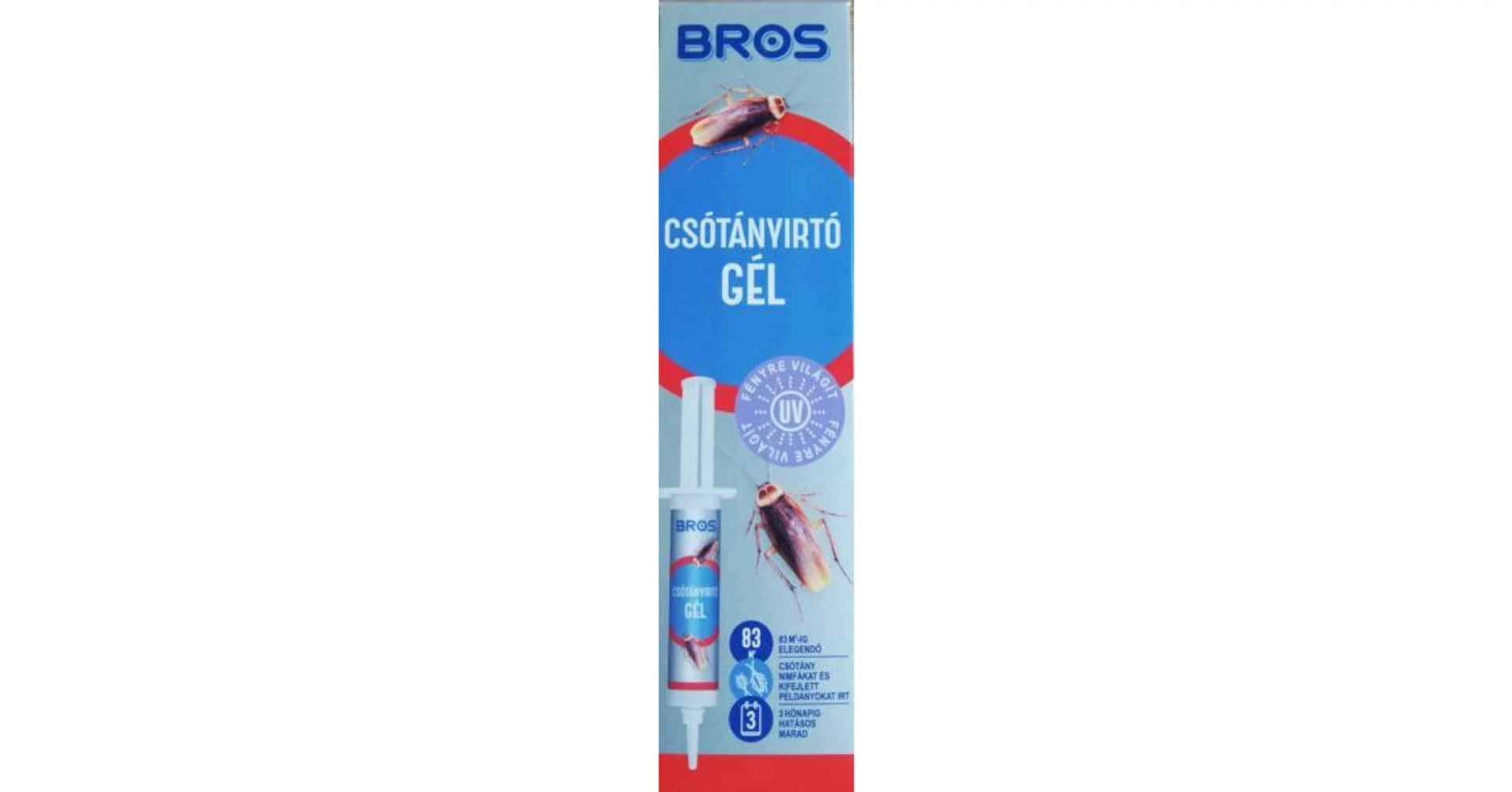 Hatékony Csótányirtó Gél 20g BROS | Csapdashop.hu